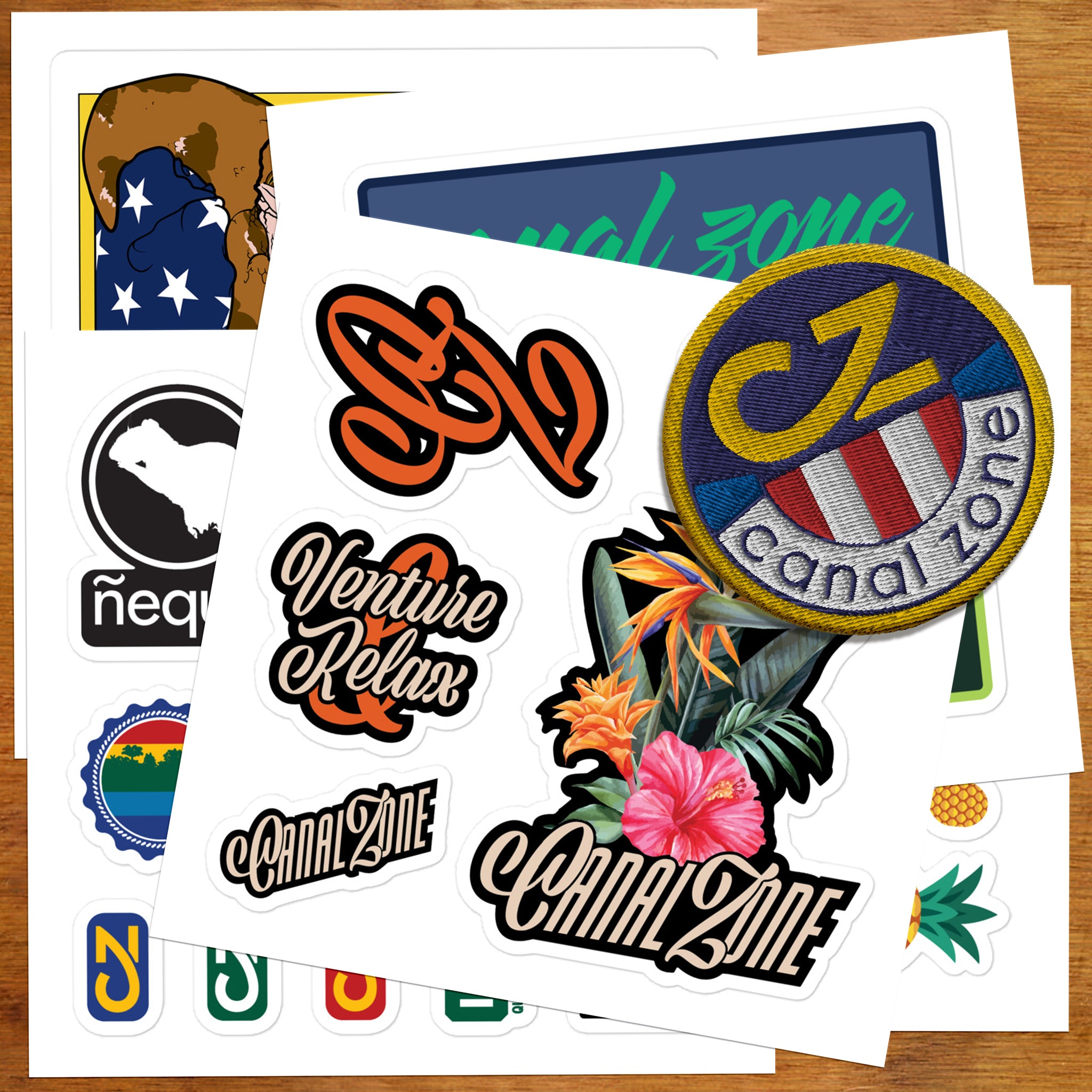 Stickers & Decals | Canal Zone® & Panamá Lifestyle Designs